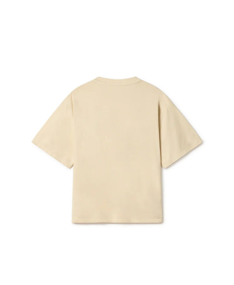 Playera Oversize Hueso 220gsm